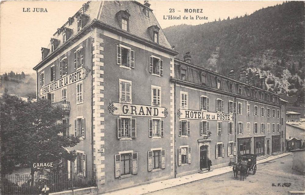 CPA 39 MOREZ L'HOTEL DE LA POSTE | eBay