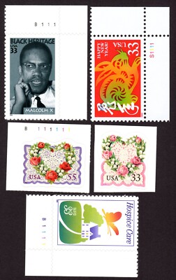 Scott #3272-3273-3274-3275-3276 Malcolm X Hare Single Stamp - MNH | eBay