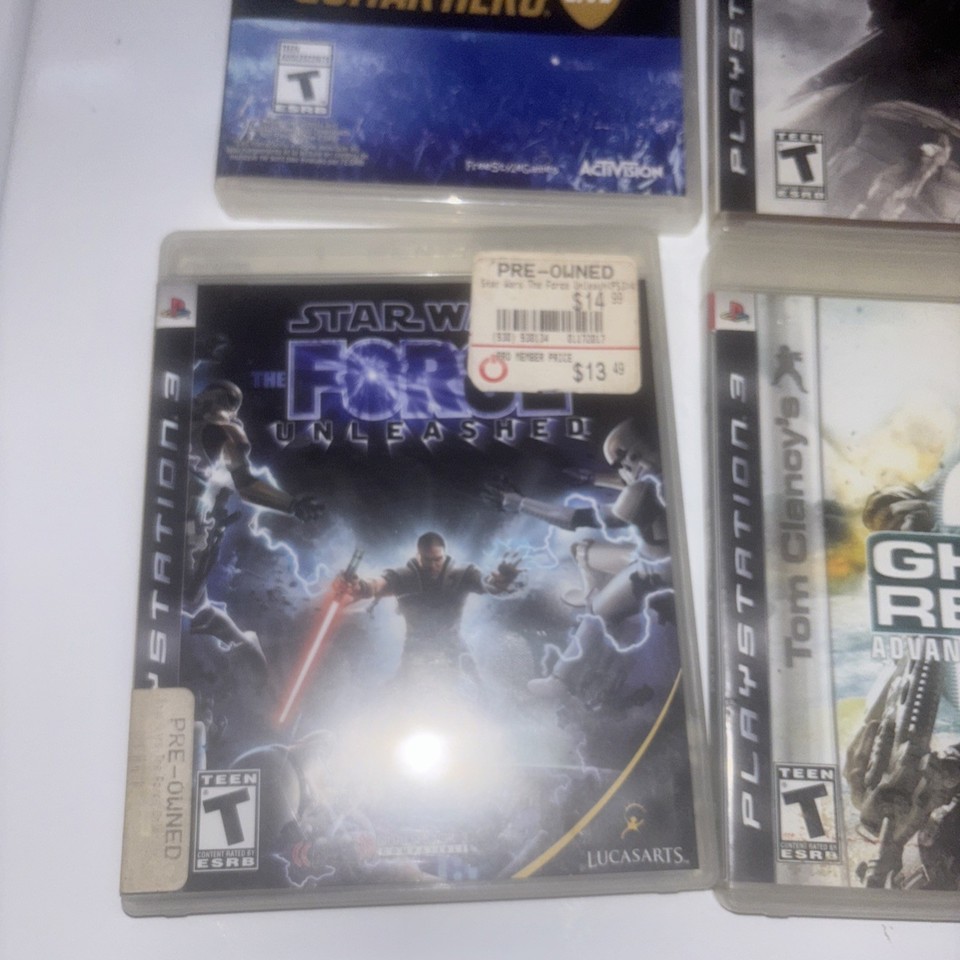 PlayStation 3 Game Lot Ps3 Army Of Two Bladestorm Endwar Battlefield 3 ...