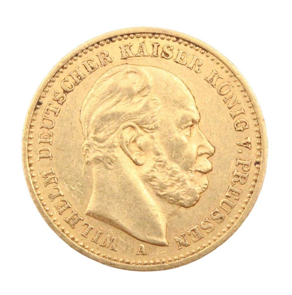 1883 A Germany Prussia 20 Mark gold coin EF | eBay