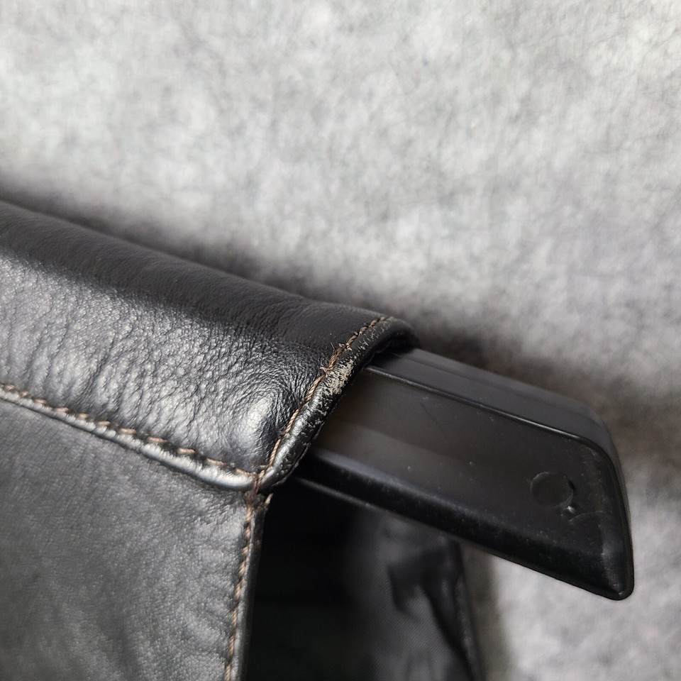 Vintage Black Biker Motorcycle Leather King Vest Size 48 & Harley ...