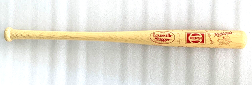REDBIRDS PLAYERS SIGNATURES PEPSI PROMO BASEBALL BAT LOUISVILLE SLUGGER ...