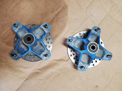 1987 1988 yamaha warrior banshee raptor front wheels hubs and rotors | eBay