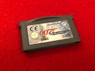 Jeu Nintendo Game Boy Advance 007 Everything Or Nothing | eBay