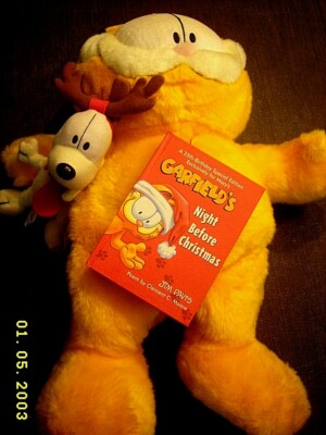 GARFIELD NIGHT BEFORE CHRISTMAS 25TH ANNIVERSARY MACY'S LTD. ED ...