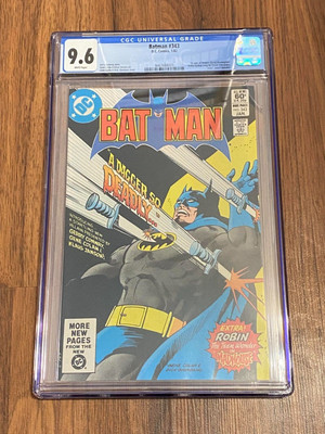 Batman #343 1982 CGC 9.6 Newly Graded! | eBay