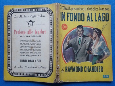 GIALLI MONDADORI N.26 1947 IN FONDO AL LAGO R. CHANDLER 1°ED CVMG519 | eBay