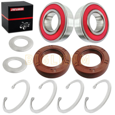 Golf Cart Rear Axle Shaft Bearing & Seals Kit for EZGO TXT RXV Marathon ...