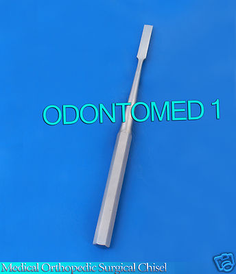 Medical Orthopedic Surgical Chisel Osteotome Straight 23cm x 7mm Dental ...