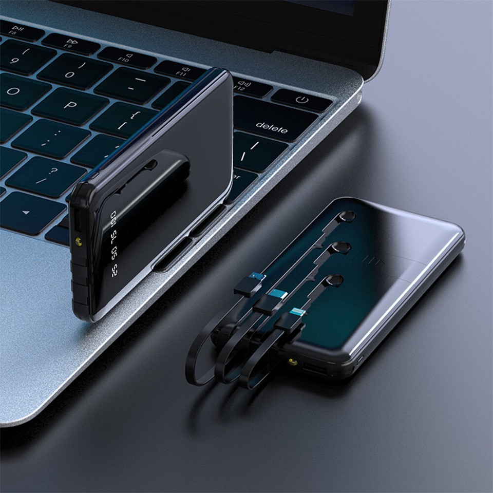 USB Power Bank 900000mah Portable External Battery Backup Charger Fast ...