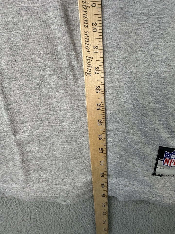 VTG Denver Broncos Long Sleeve T Shirt Mens 2XL NFL Reebok Team Apparel ...