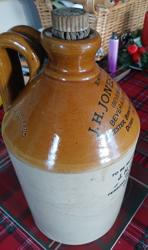 vintage stoneware flagon | eBay UK