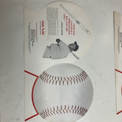 Mickey Mantle Personalized Bat advertisement | eBay