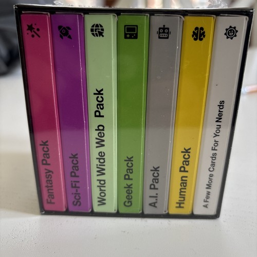 Cards Against Humanity Nerd Bundle - 6 Themed Packs Plus Bonus Brand ...