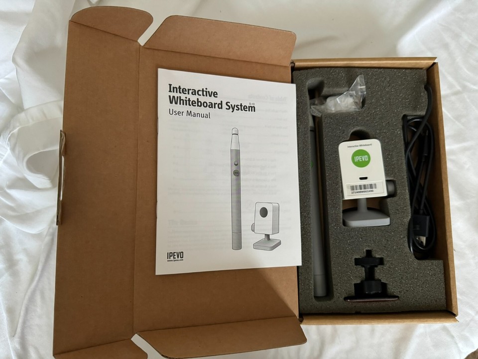 IPEVO Wireless Interactive Whiteboard System IW2 Draw Annotate Interact ...