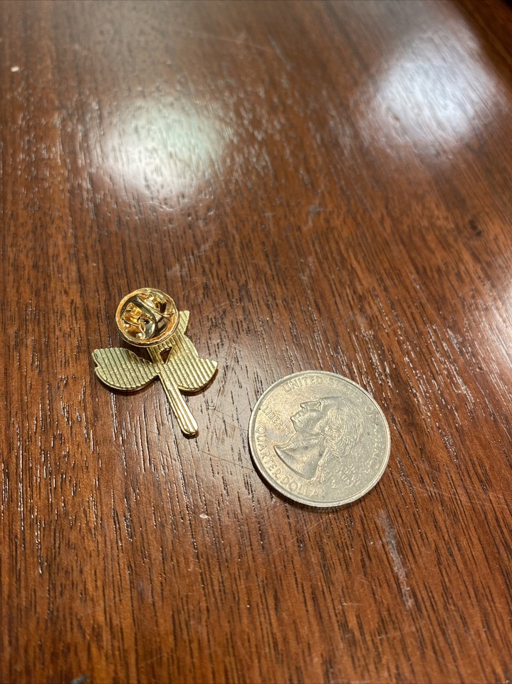 Cute Brand New Pin Enamel, Easy Push Pin Back, Tree Branch. Leaves ...