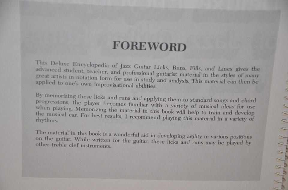 Mel Bay's Deluxe Encyclopedia of Jazz Guitar Runs, Fills, Licks ...