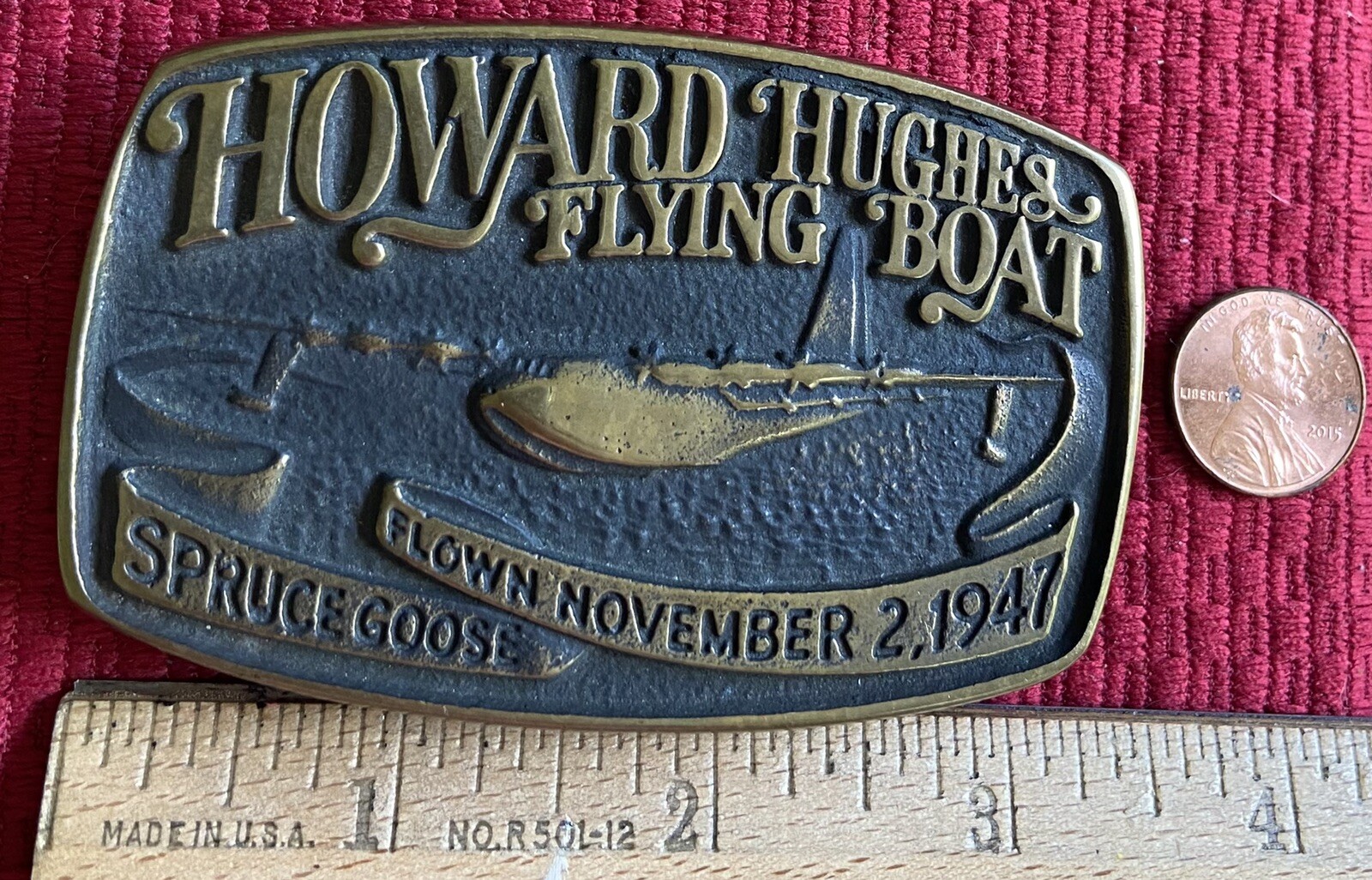 HOWARD HUGHES SPRUCE GOOSE FLYING BOAT PLANE VINTAGE … - Gem