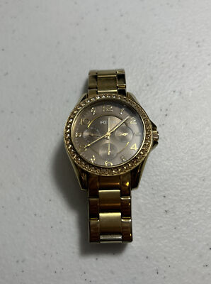 Pre-Owned Women’s Gold Fossil Watch | eBay