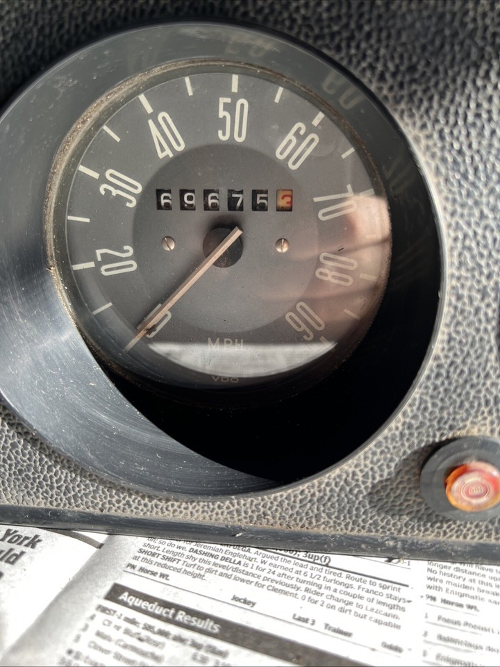 1974-1979 VW Bus Instrument Cluster Original OEM Volkswagen | Fuel ...
