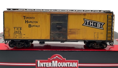 HO INTERMOUNTAIN 46803-06 CANADIAN AAR 40' BOXCAR TORONTO HAMILTON ...