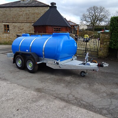 £4700 + Vat NEW 2700Ltr WESTERN POLY ROAD TOW WATER BOWSER TRACTOR ...