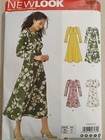 New Look Sewing Pattern 6574 Misses Empire Waist A Line Dresses Sizes 6 ...