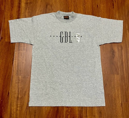 NWOT! GDL Guadalajara Men's T-Shirt Logo Style Crewneck Cotton Gray M ...