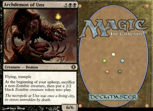Magic the Gathering -MTG- Archdemon of Unx | eBay