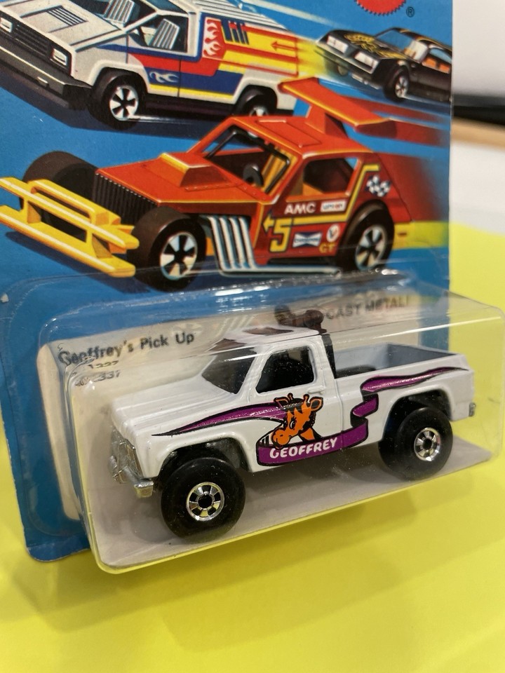 Vintage Hot Wheels Toys R Us Geoffrey’s Pick Up #1337 MINT In Blister ...