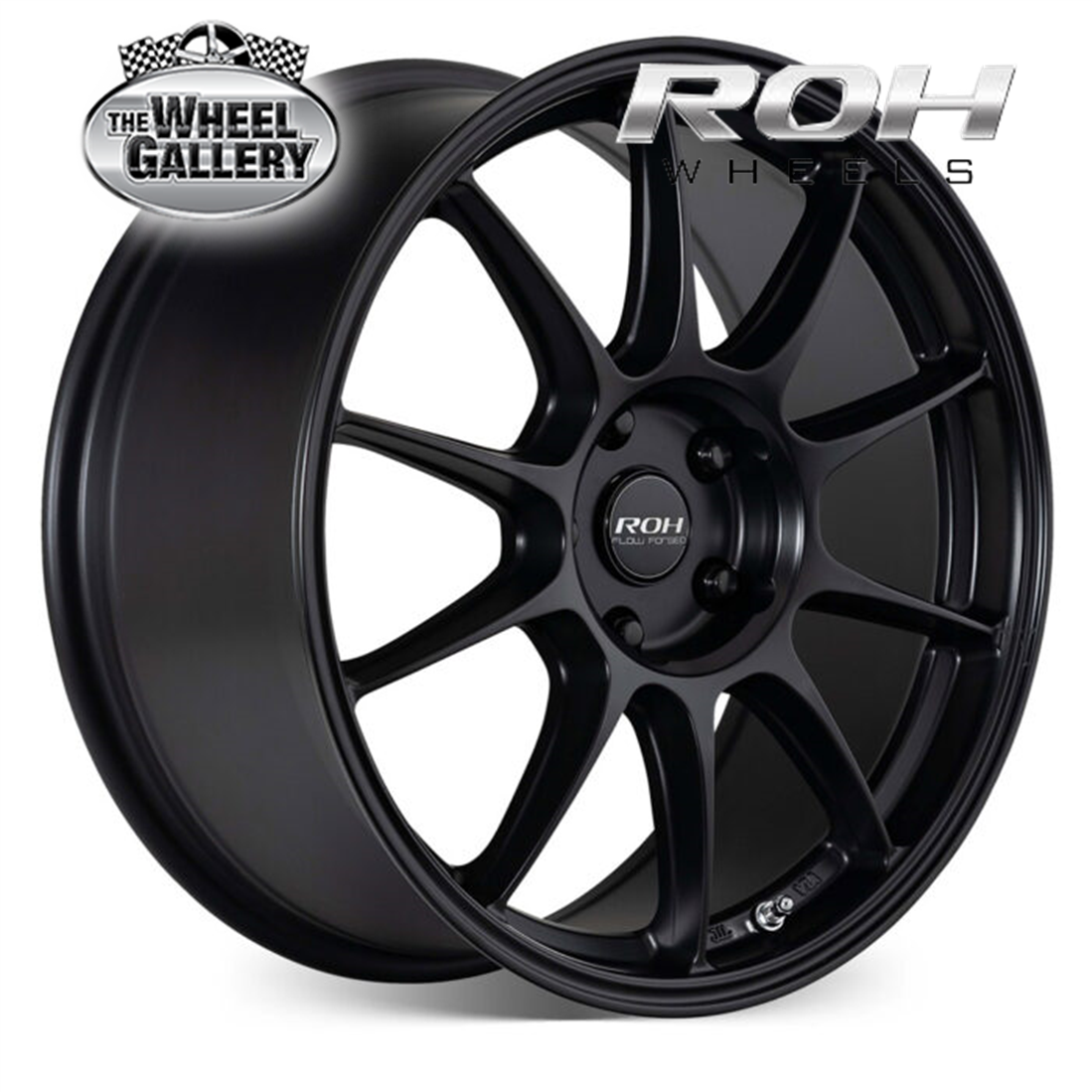 ROH Rf7 15x6.5 4/100 Matt Black Set of Alloy Wheels | eBay Australia