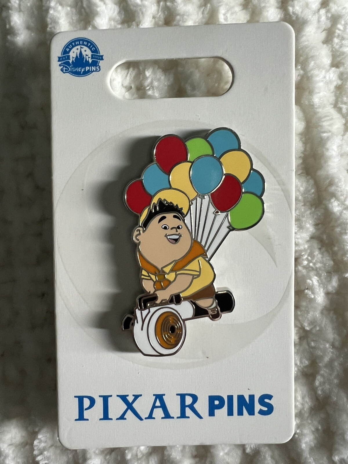 2024 Disney Parks Pixar Up Russell Leaf Blower Balloons Open Edition OE Pin | eBay