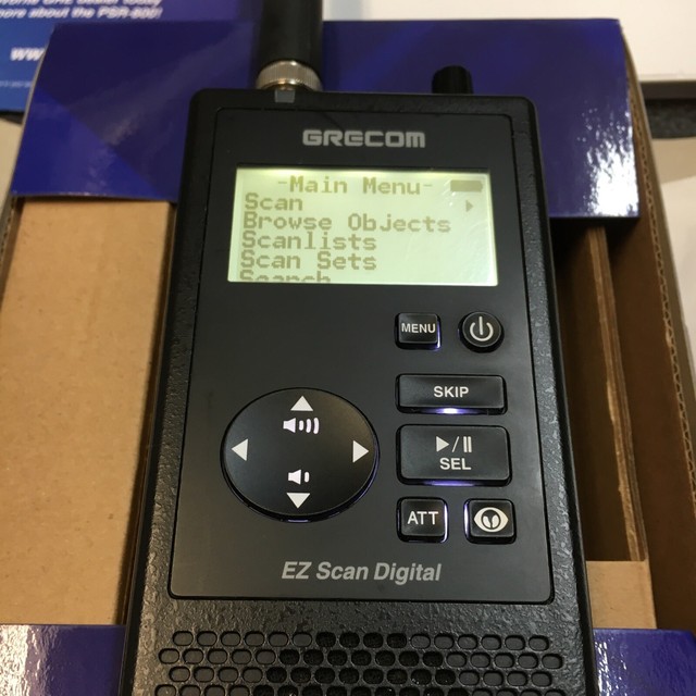 GRE Psr-800 EZ Scan Digital Trunking Handheld Scanner With 2gb SD Card ...