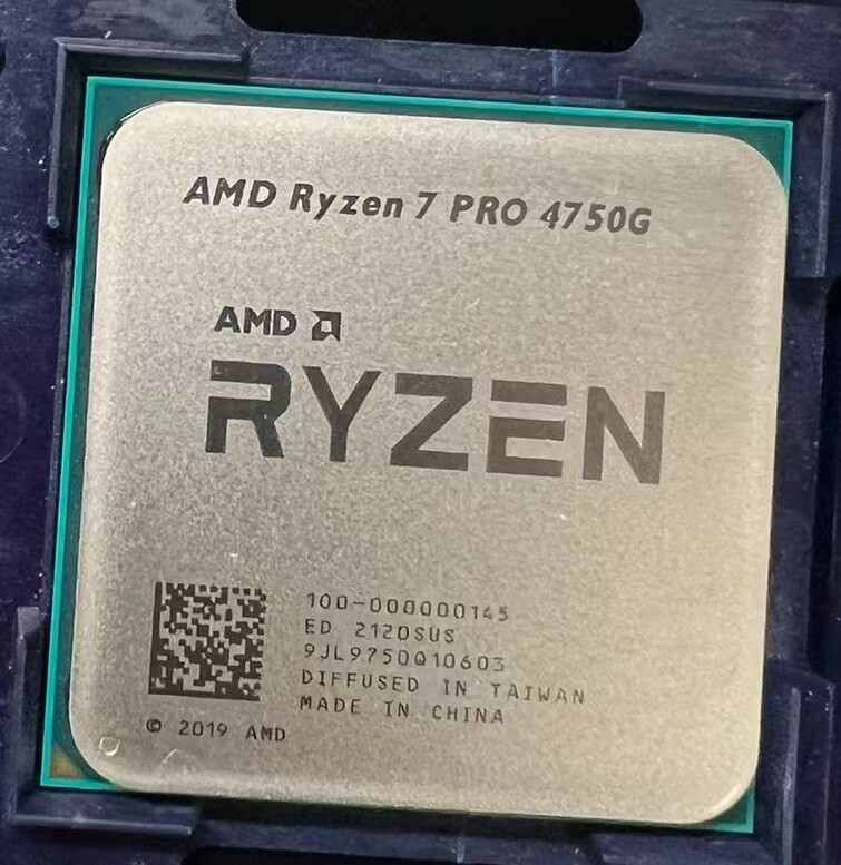 AMD Ryzen 7 Pro 4750G 4750GE R5 4650G 4500 R3 4100 Desktop Processor ...