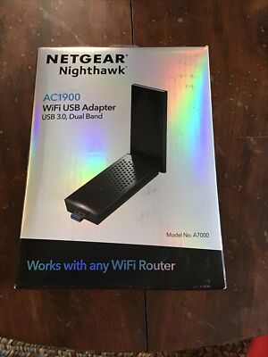 Netgear Nighthawk AC1900 A7000 Wi-Fi USB Adapter 606449120882 | eBay