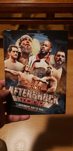 ROH Aftershock Tour Las Vegas July 2015 DVD Ring Of Honor WWE AEW NXT ...