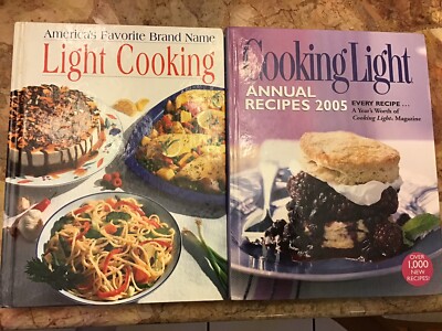 Light Cooking Cookbooks - Lot Of 2 | eBay