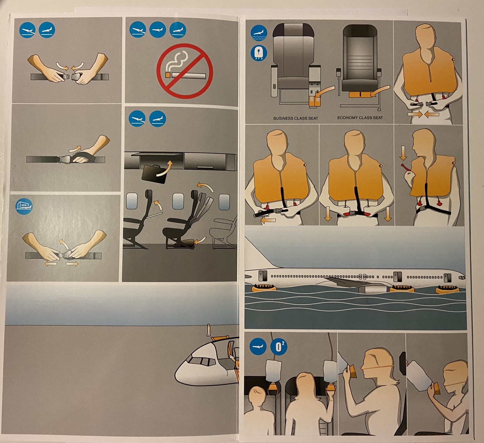 Icelandair Boeing 757-200 (10 Exits) Safety Card | eBay