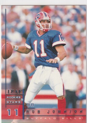 1998 ROOKIES & STARS ROB JOHNSON BUFFALO BILLS (AG)1210 | eBay