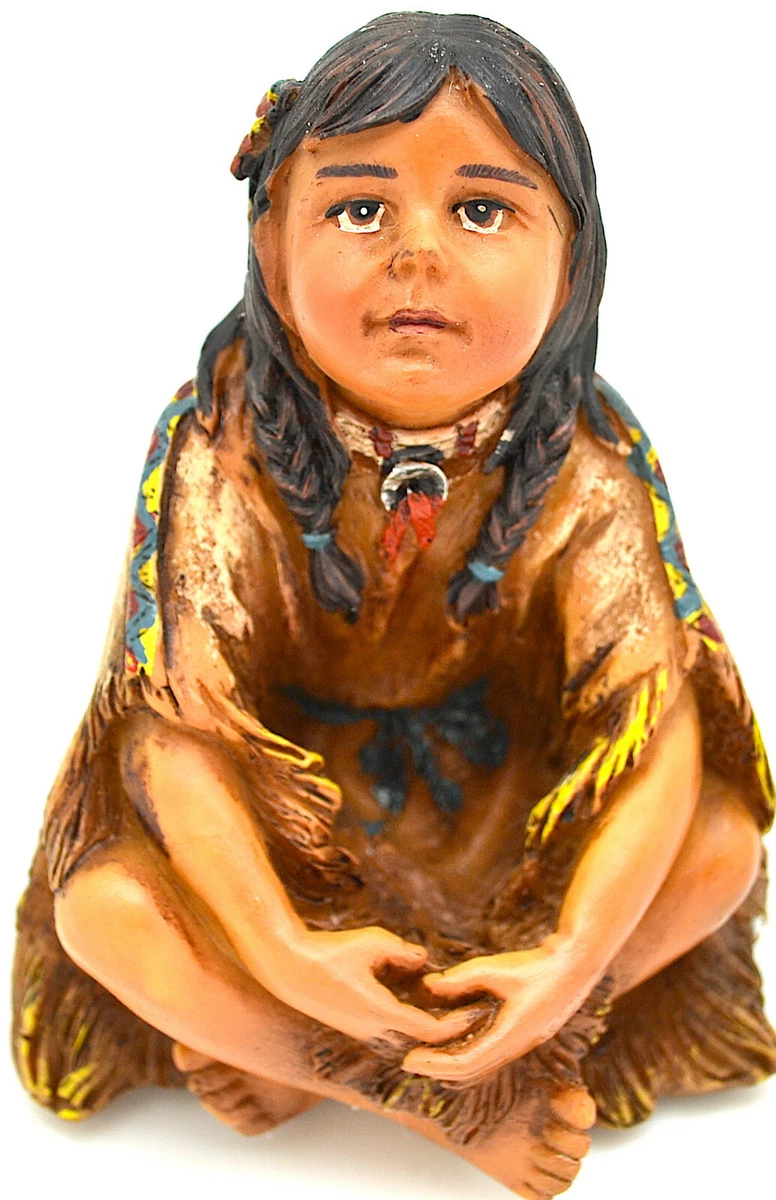 Little Native American Indian Girl