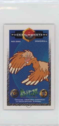 1998 Amada Pokemon Kaku Menko Fearow (Onidrill) #022 0v7a | eBay