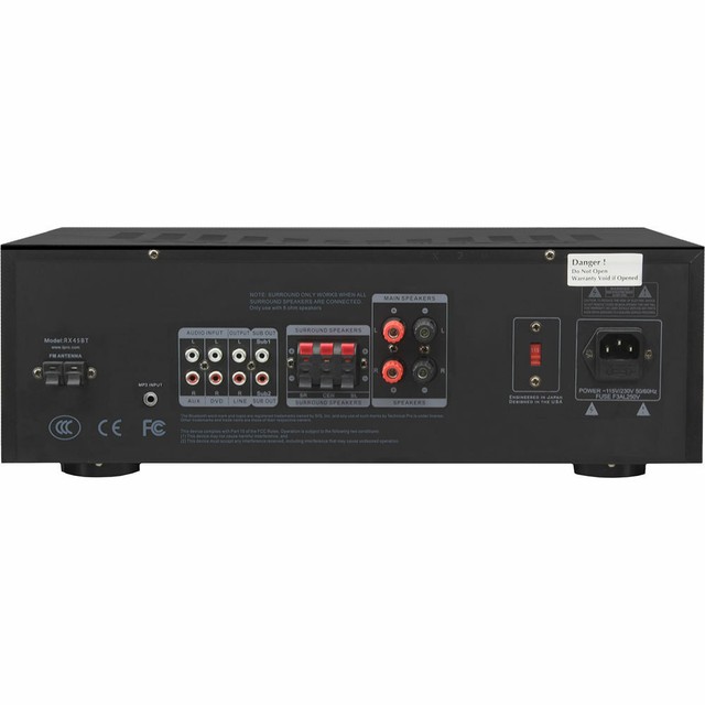 Technical Pro RX45BT 5.1 Channel 1000W Receiver with Remote for sale ...