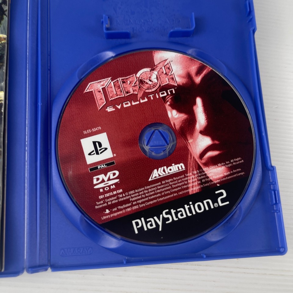 Turok Evolution - Playstation 2 (PS2) Complete With Manual PAL | eBay ...