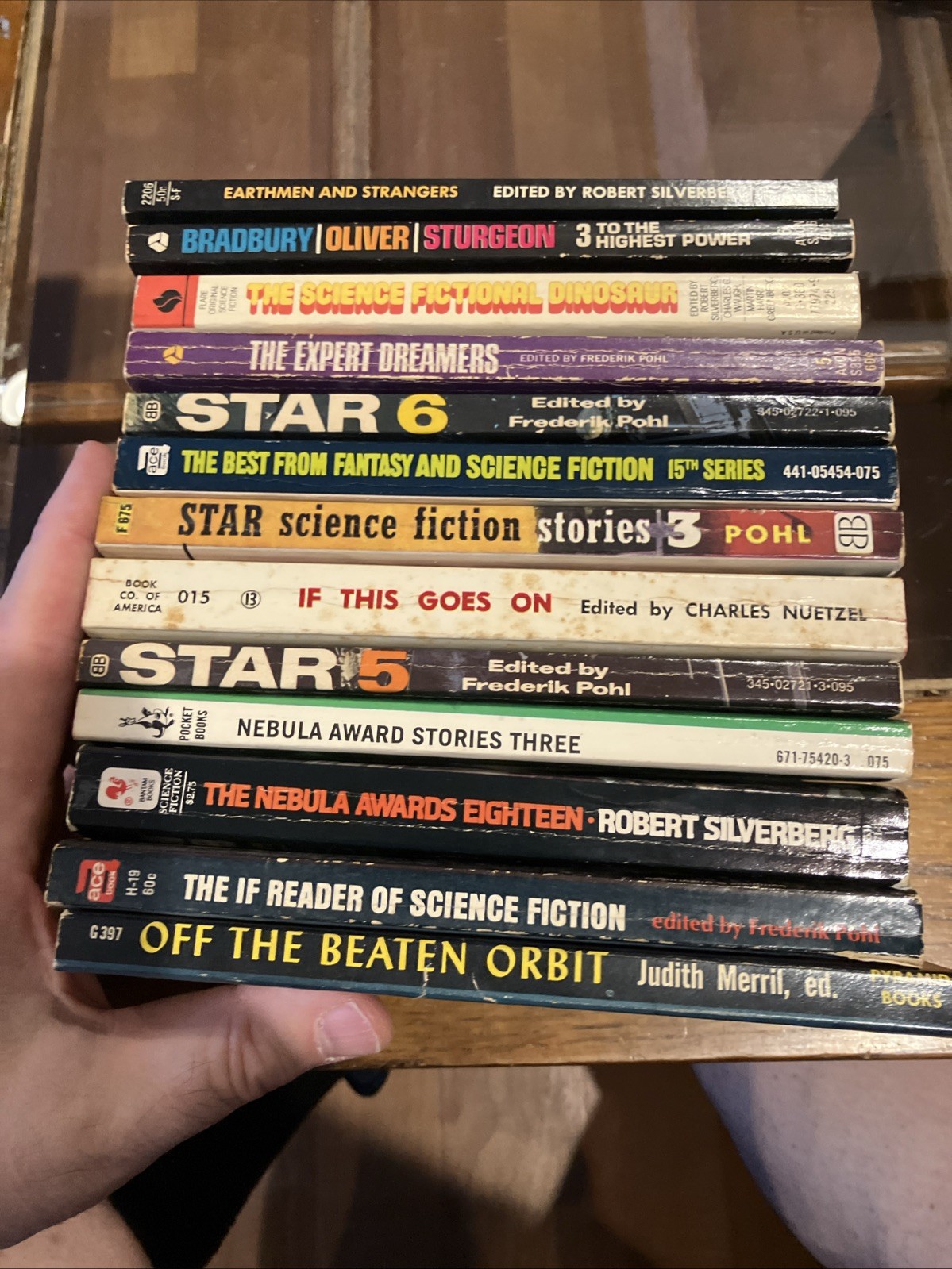 Vintage Sci-Fi Anthology Paperback Book Lot of 13 | eBay