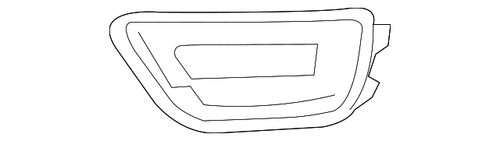 Genuine GM Front Driver Side Fog Lamp Opening Cover 22891702 | eBay