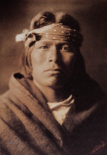 VTG Edward Curtis Print Indian Solfon Original Photogravure Photo 1904 ...
