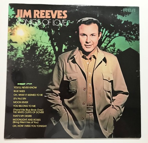 JIM REEVES: Songs of Love (Vinyl LP Record Sealed) | eBay