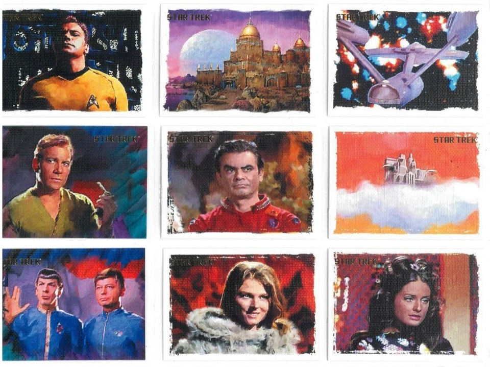 Star Trek: Art & Images complete set of 81 trading card by Rittenhouse ...