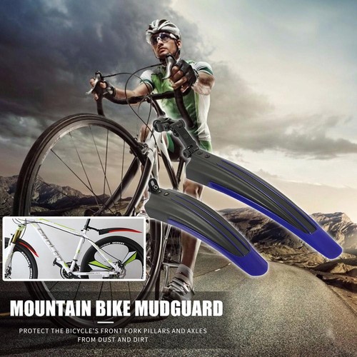 2pcs Mountain Bicycle Splash Fender Guard Bike Rear Front Mudguard ...