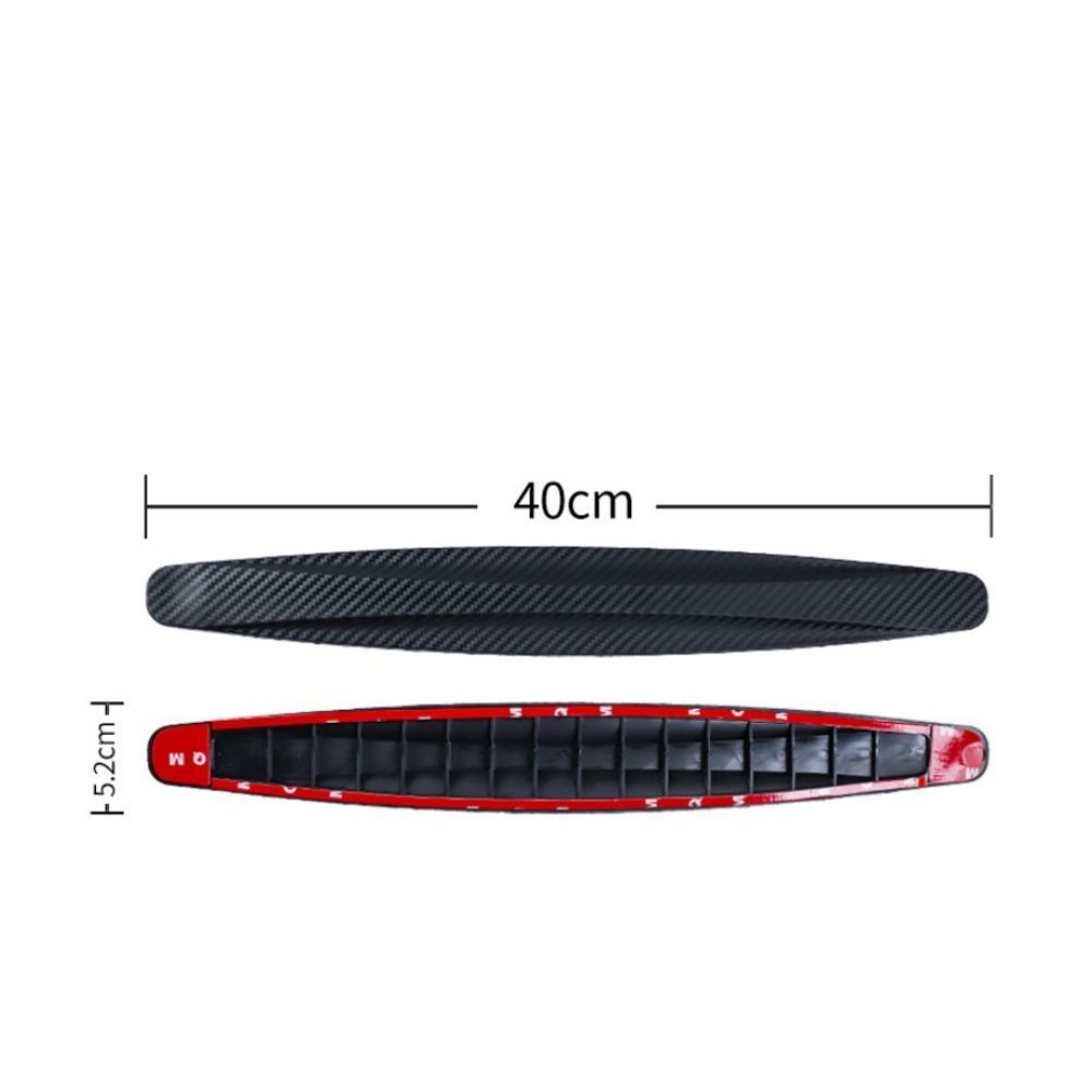 4pcs PVC Car Bumper Guard Front and Rear Bumper Guard Car Bumper Edge ...